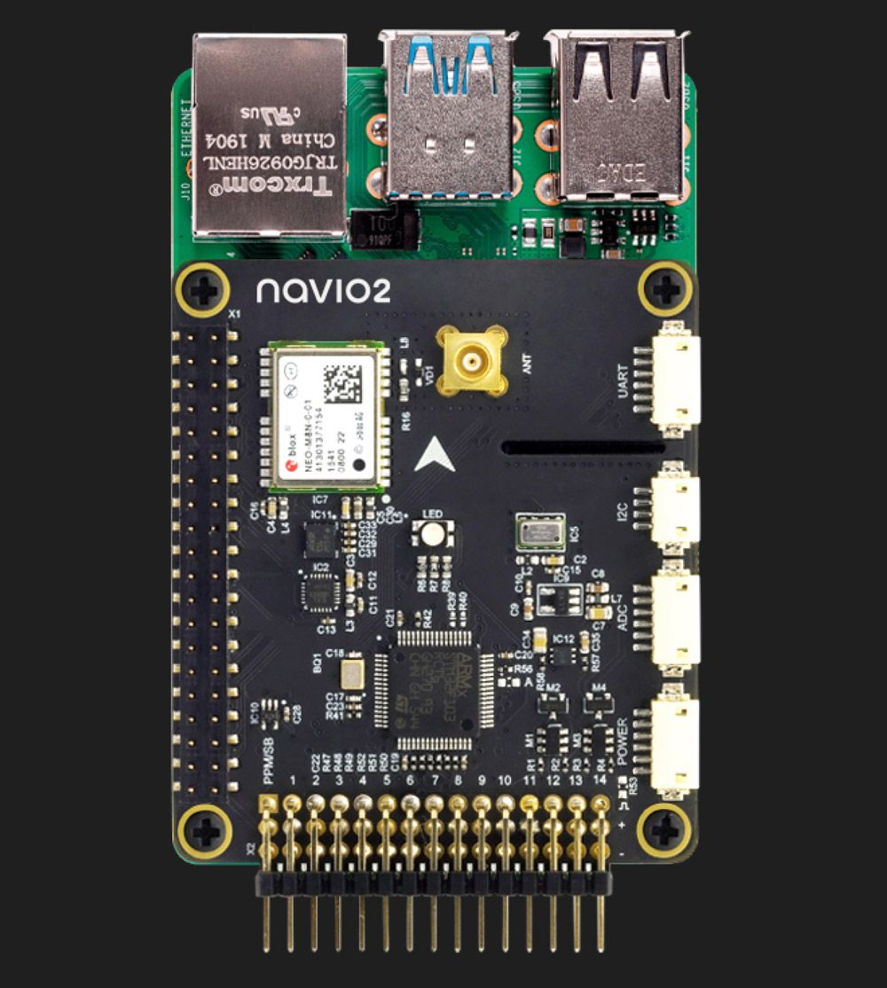 Navio2 Autopilot Hat For Raspberry Pi